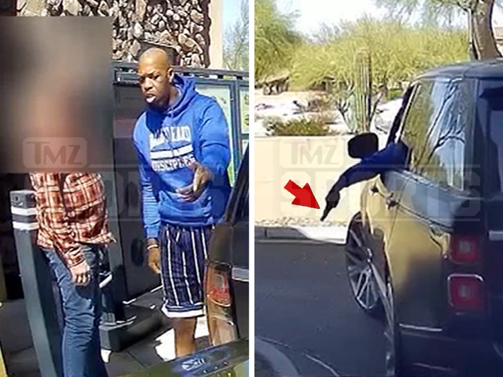 Terrell Suggs Starbucks Dispute Video Shows Ex-NFL Star Brandishing Gun