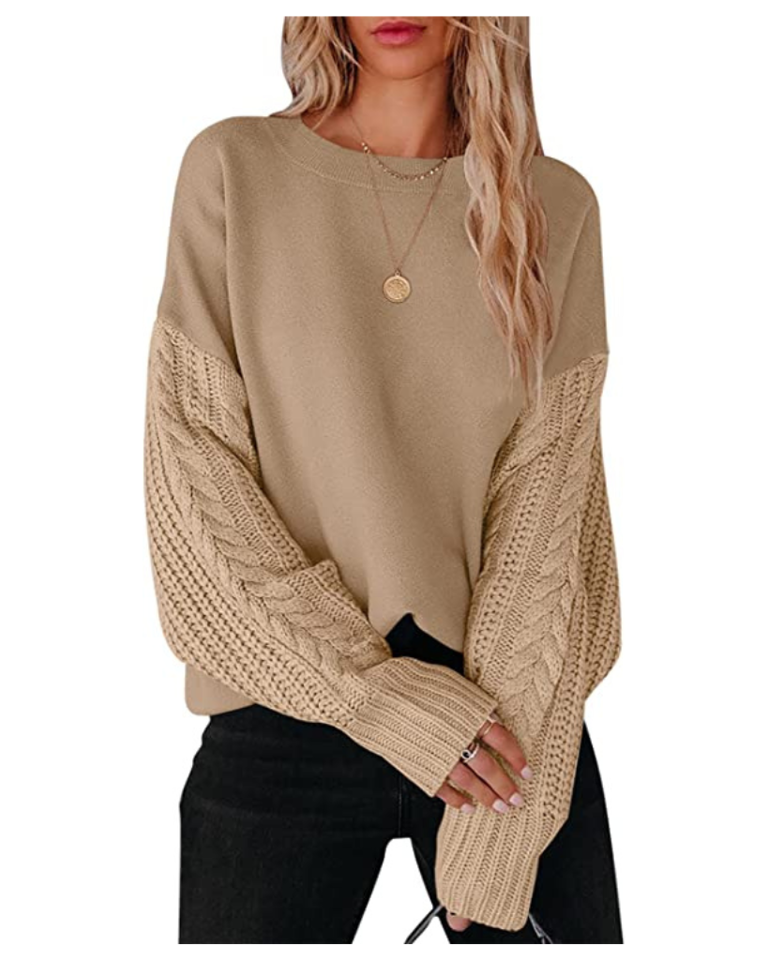You'll Love These Cozy Beige Sweaters for Autumn