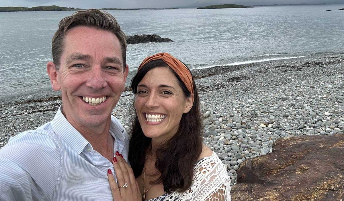 Pics: Ryan Tubridy's new wife Clare Kambamettu's eco-friendly wedding dress