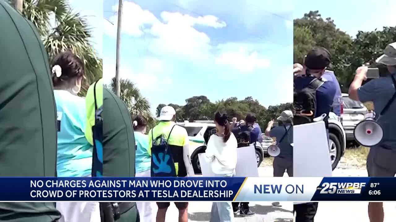 Palm Beach County prosecutors decide not to charge driver in protest ...