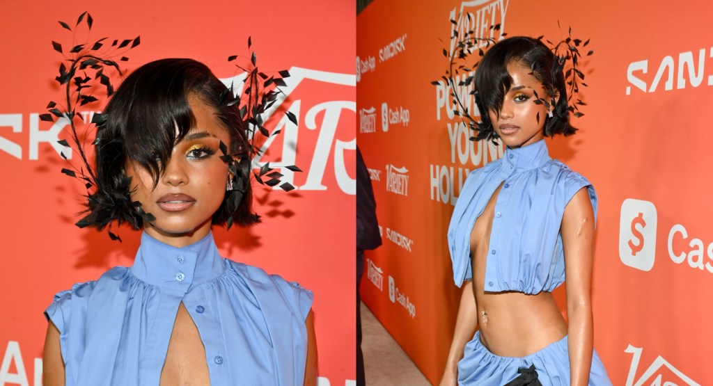 Tyla Revives Headpiece Trend With a Y2K Twist for Variety 2025 Power of ...