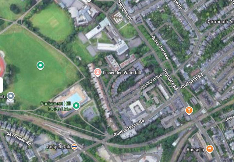 Water leaks for so long people list it as waterfall on Google Maps