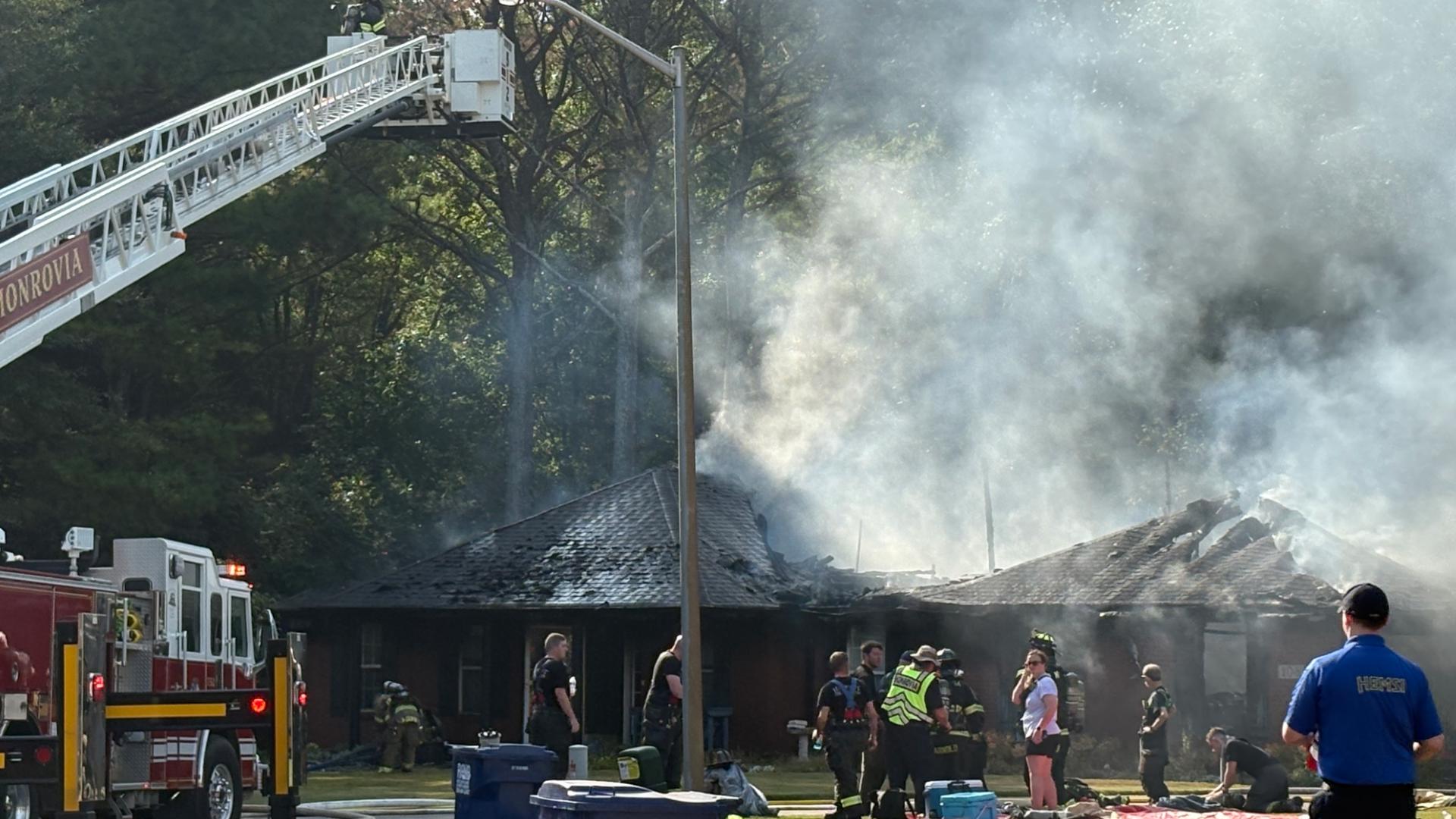 Multiple fire crews respond to house fire in Madison