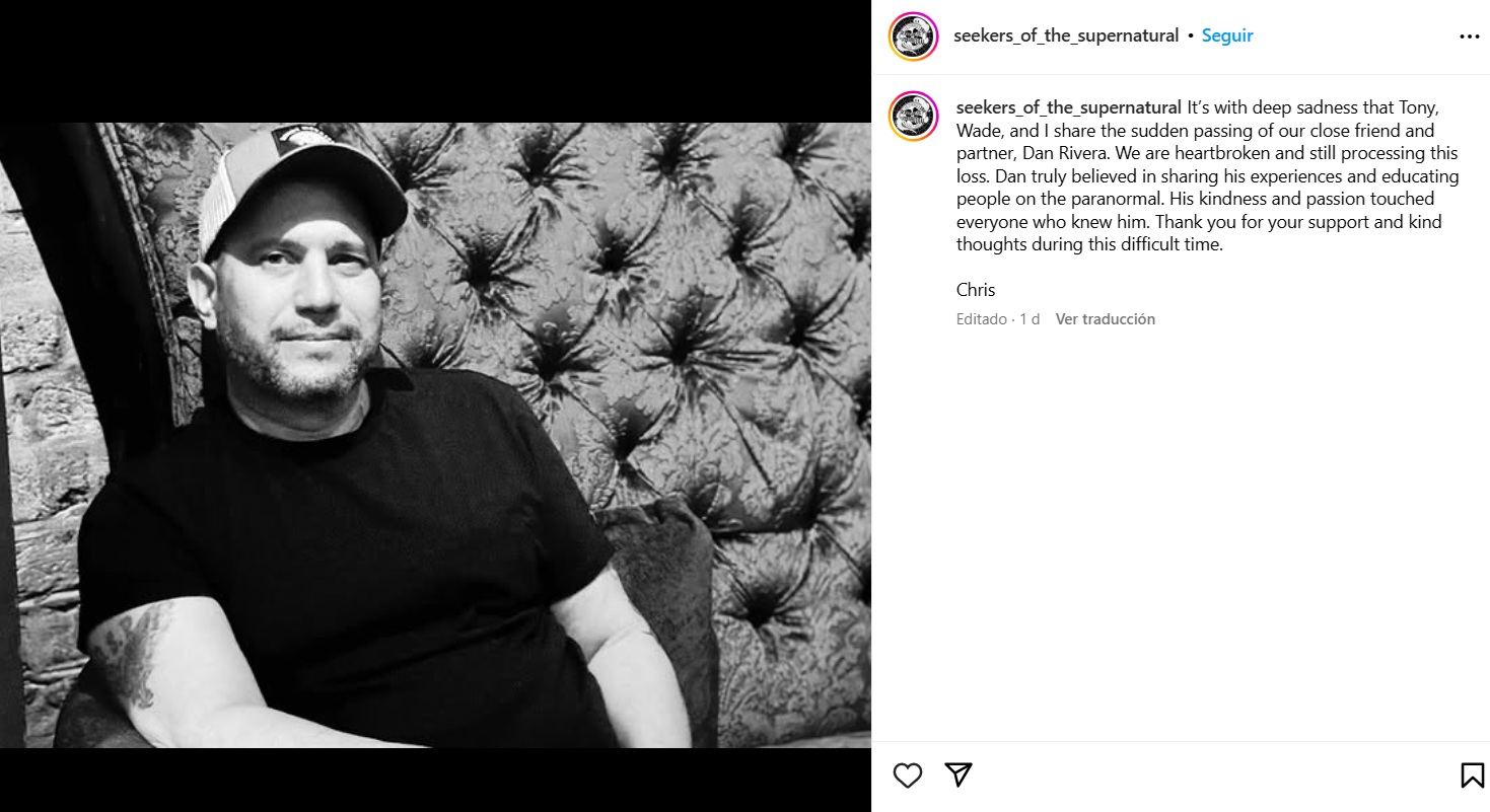 Uncanny: the mysterious death of Dan Rivera, on tour with the Annabelle ...