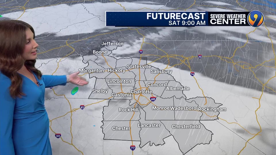 Friday afternoon's forecast with Meteorologist Danielle Miller