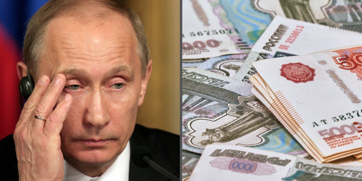 Russia’s economy is hurting so much, Putin might actually run out of ...