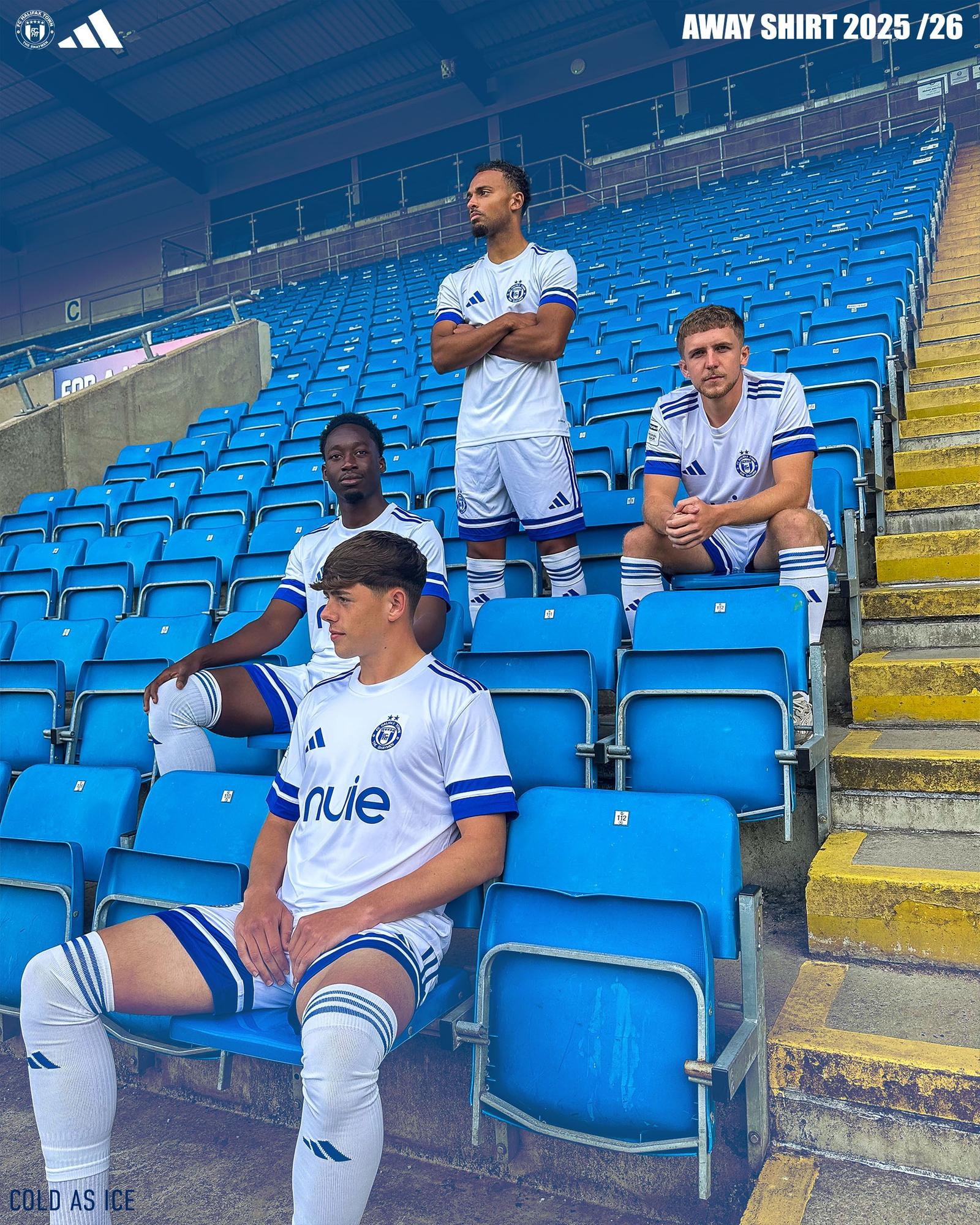 FC Halifax Town unveil their new kits for the 2025-26 season