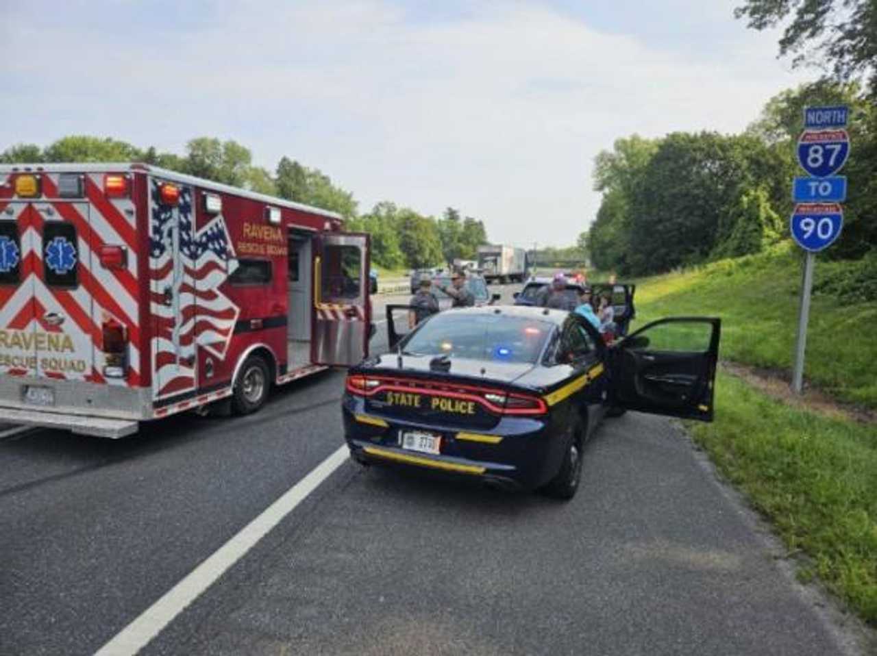 Trooper Kristen Sullivan Hurt In Thruway Crash: NYSP