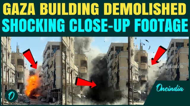 Israeli Forces Bomb Residential Building Near Al-Abbas Junction - Gaza ...
