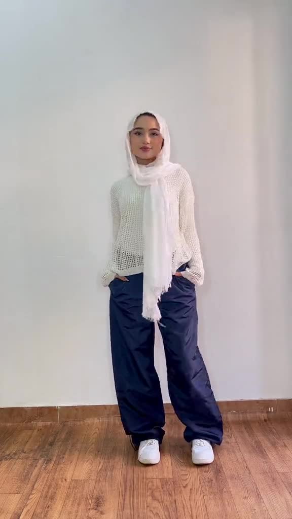 How I Style Parachute Pants for a Trendy Modest Look