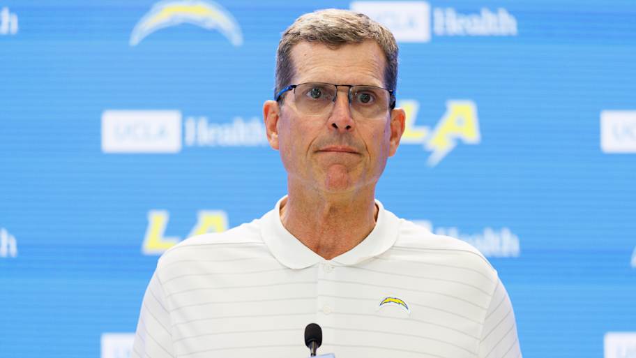 Jim Harbaugh reveals Chargers' next move after Rashawn Slater injury