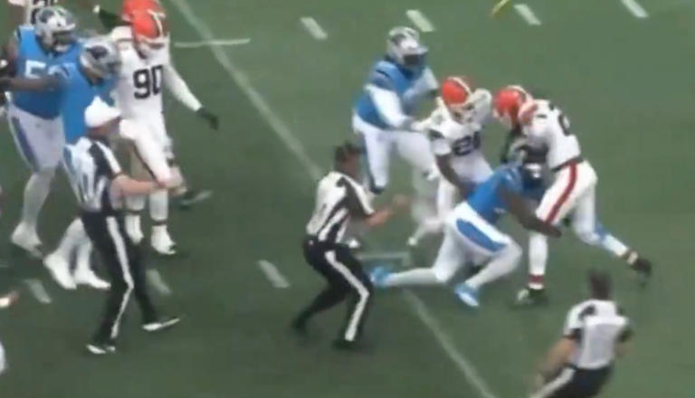 Panthers’ Xavier Legette, Browns’ Rayshawn Jenkins brawl in first ...