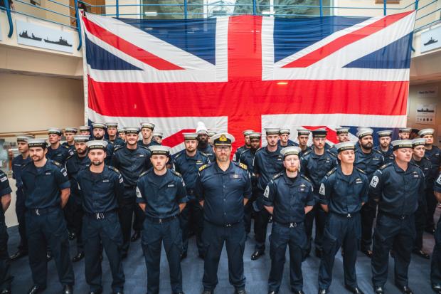 HMS Sultan marks 199 years of engineering excellence with ceremony