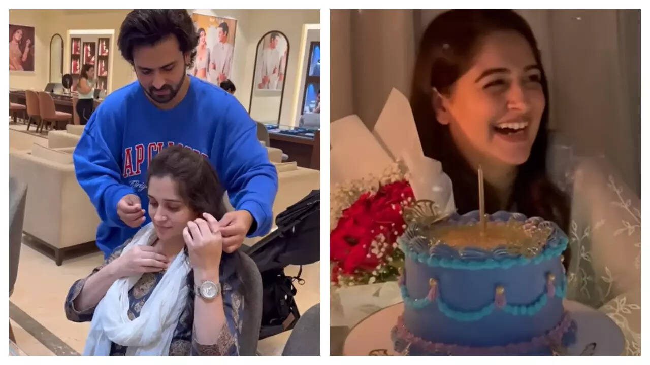 Shoaib Ibrahim gifts jewellery to wife Dipika Kakar on her birthday ...