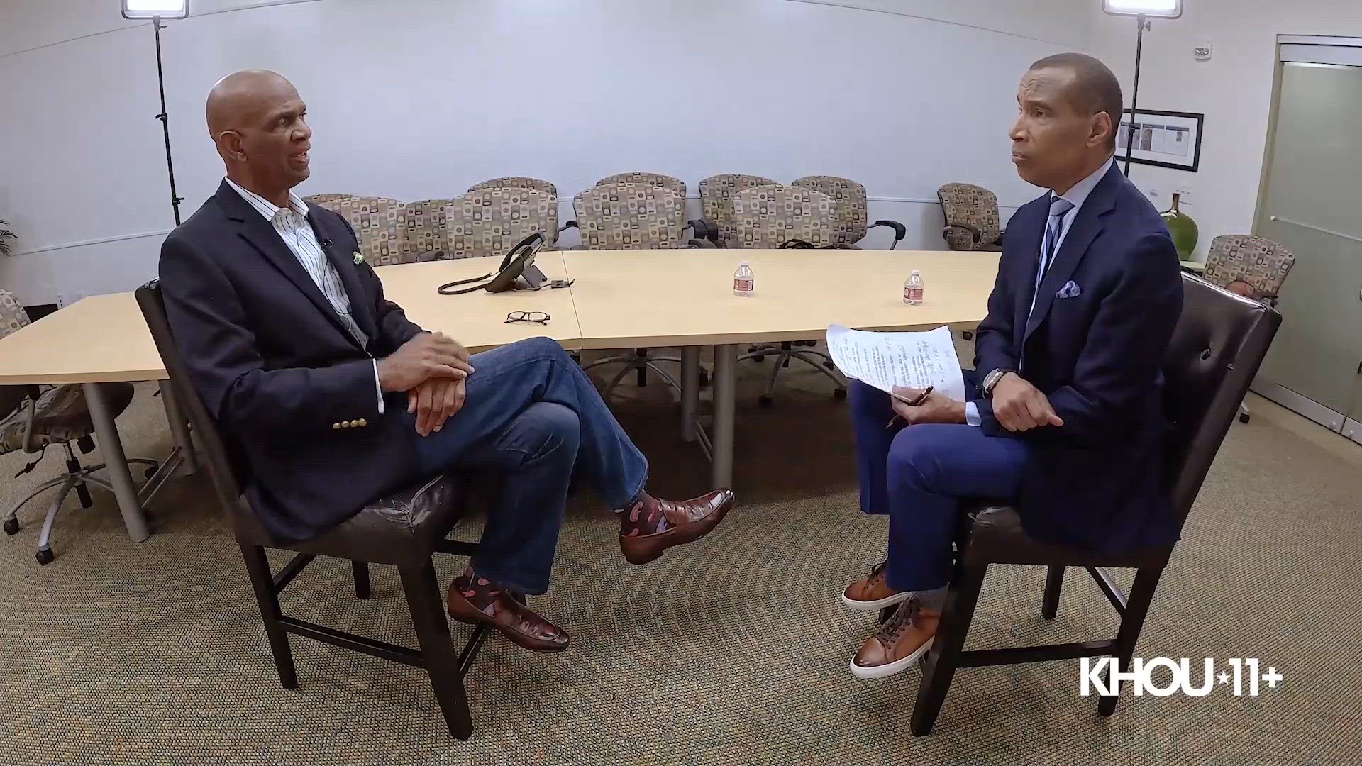 Kirbyjon Caldwell speaks to KHOU 11's Len Cannon about his time in ...