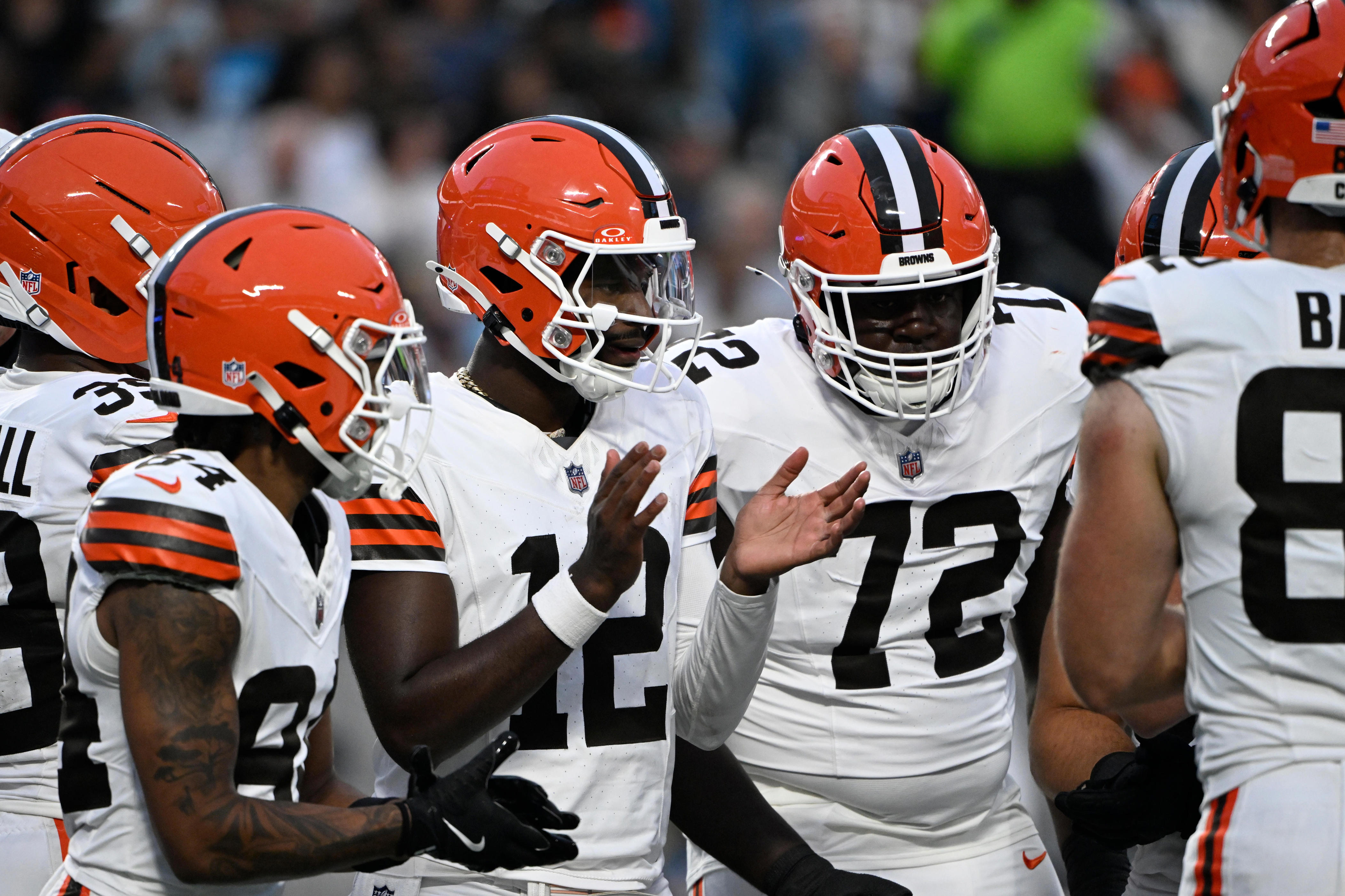 Shedeur Sanders' NFL debut vs. Panthers | What Browns wide receivers ...