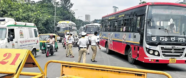 Traffic not hit by Congress’ protest at Freedom Park