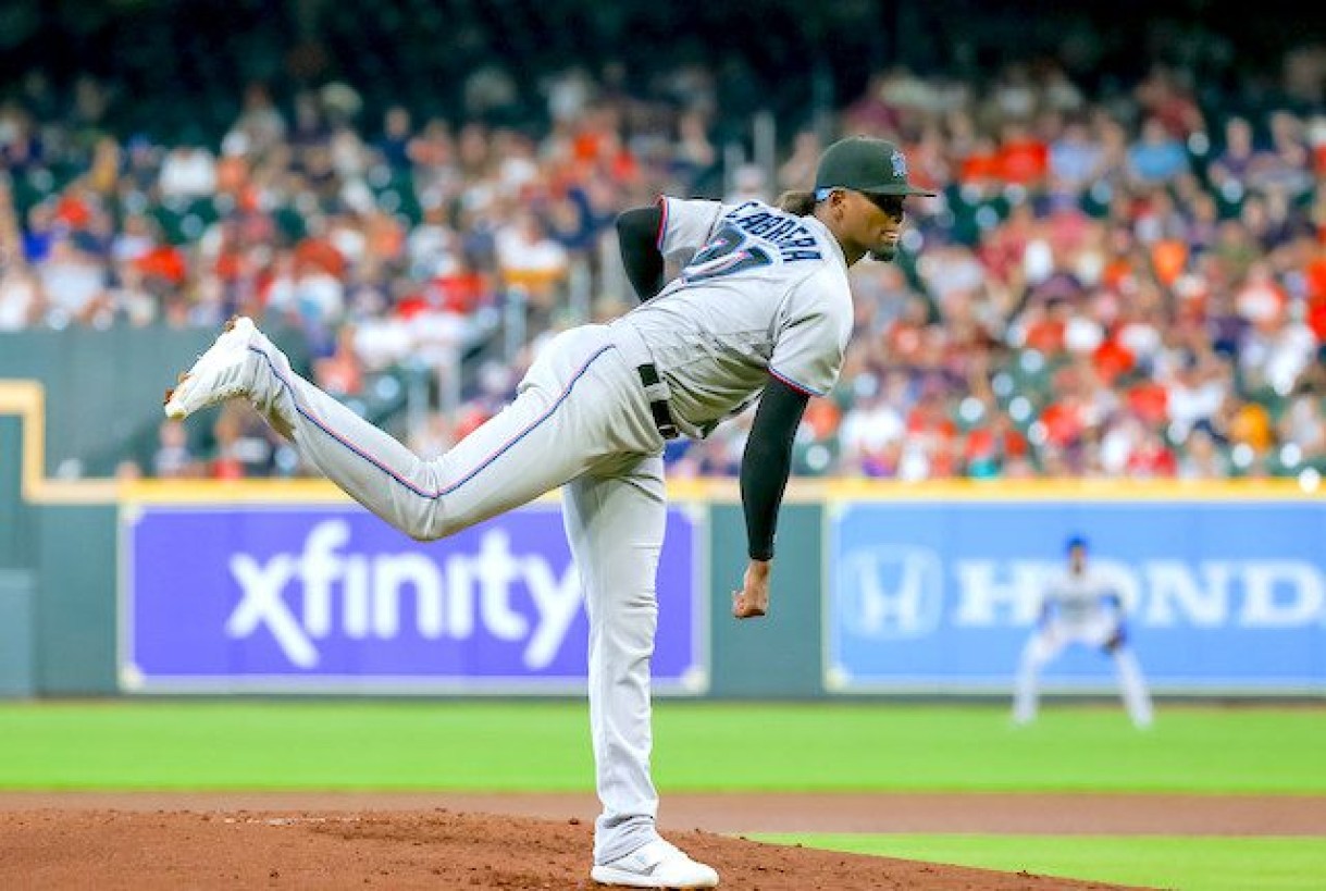 Edward Cabrera Leaves His Start Early on Tuesday With Hand Cramp