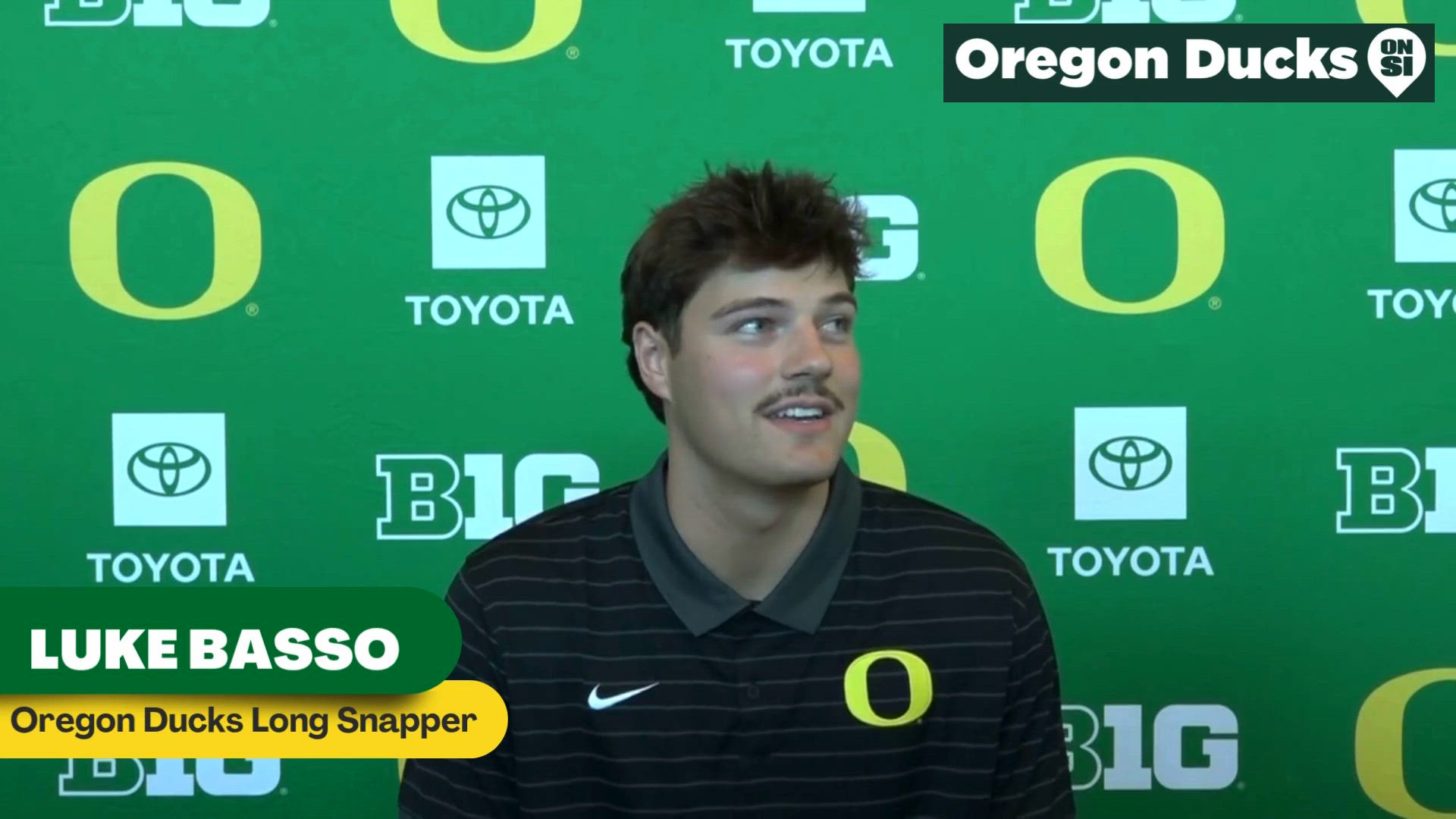 Oregon Ducks Long Snapper Luke Basso addresses what he needs to do to ...