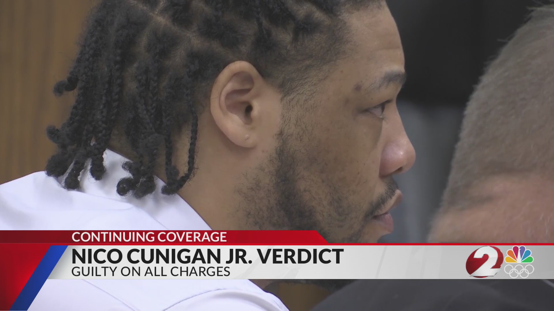 Nico Cunigan Jr. found guilty of murders of pregnant woman, teen