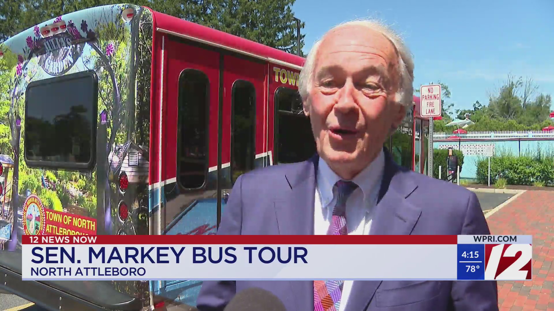 Senator Ed Markey visits projects he fought to fund in North Attleboro