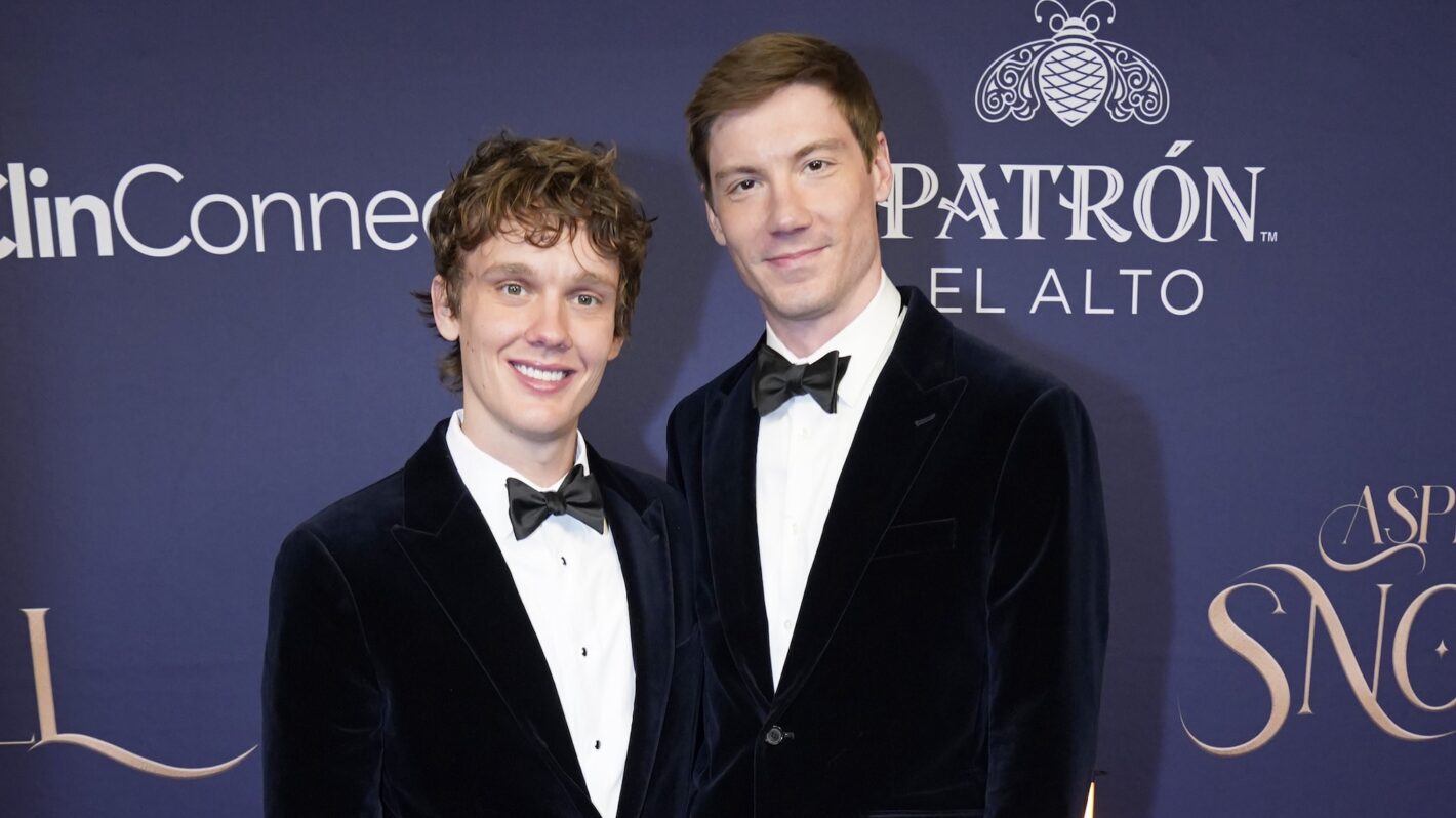 ‘Wednesday’ Star Hunter Doohan Makes Rare Comments About His Husband ...