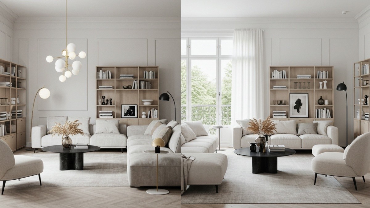 Errores comunes en decoración que hacen que tu casa luzca más pequeña y cómo evitarlos