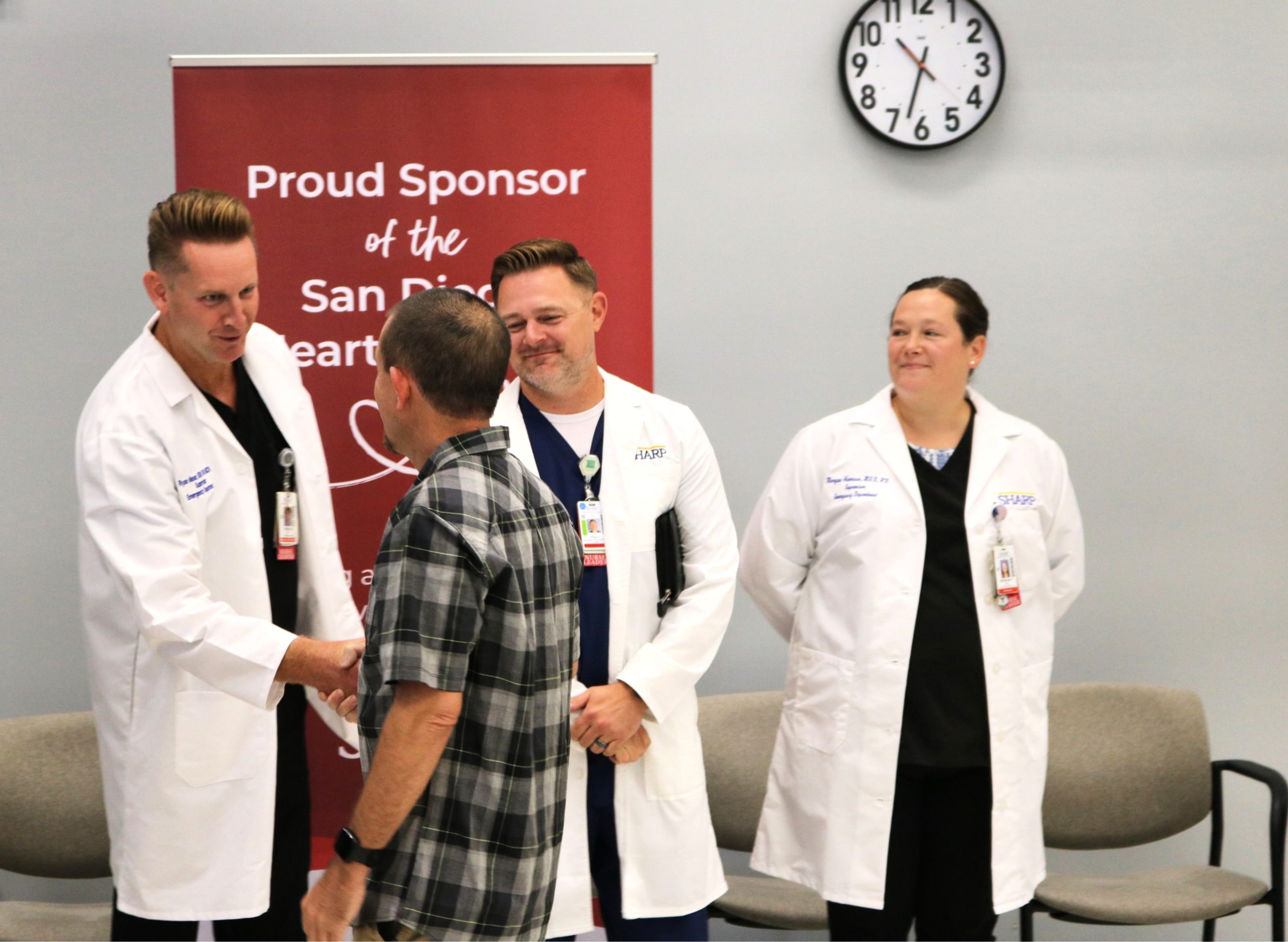 44-year-old recovering from heart attack thanks Sharp Grossmont medical ...