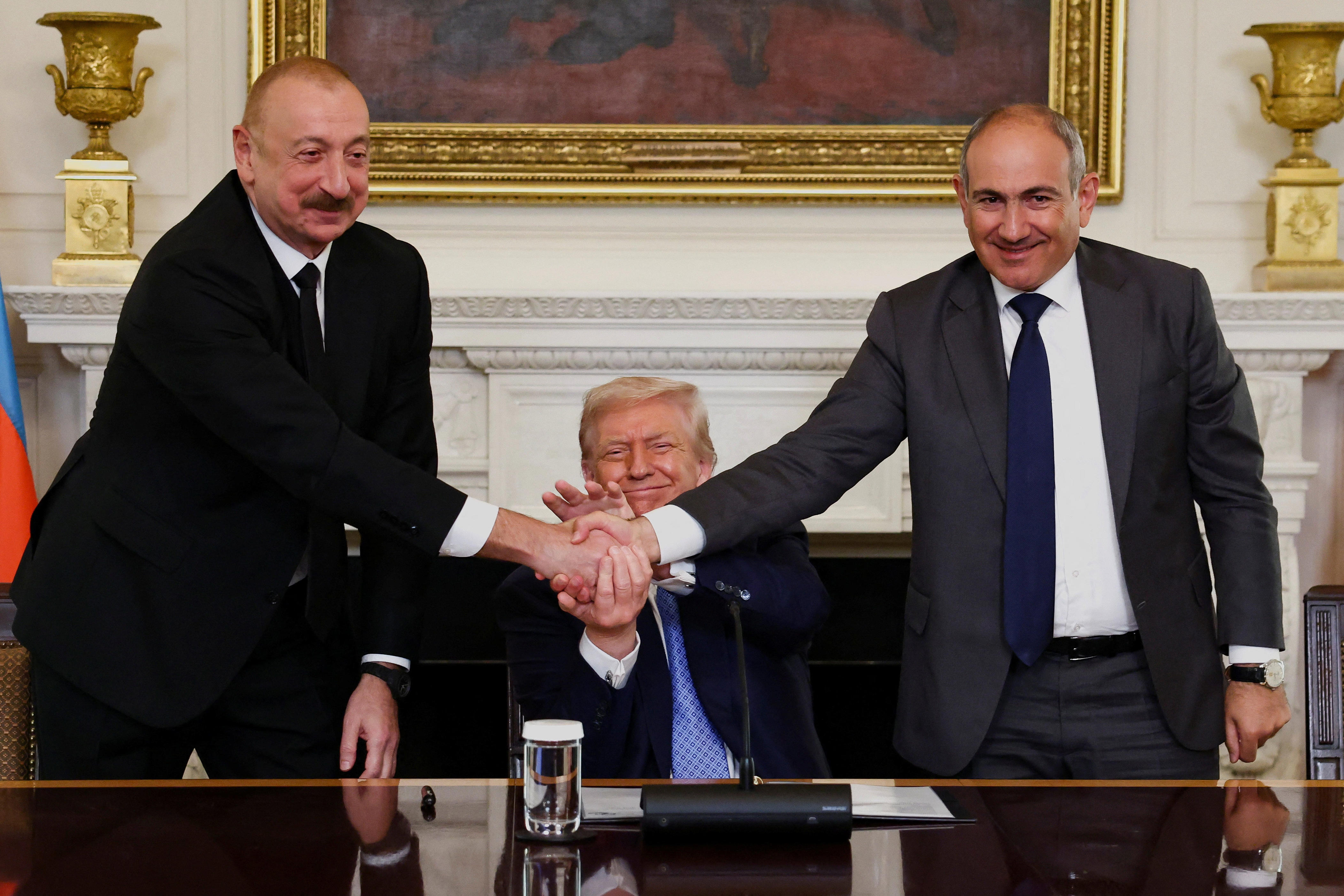 Trump signs new peace agreement that includes the 'Trump Route'
