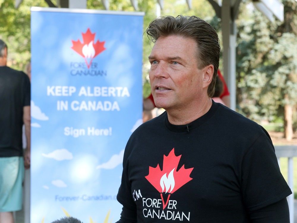 'Chilling factor': Forever Canadian petition leader says some Albertans afraid to sign