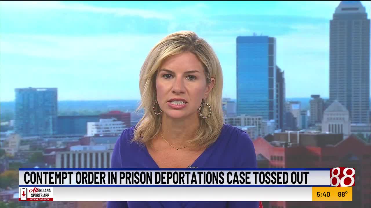 Contempt order in prison deportations case tossed out