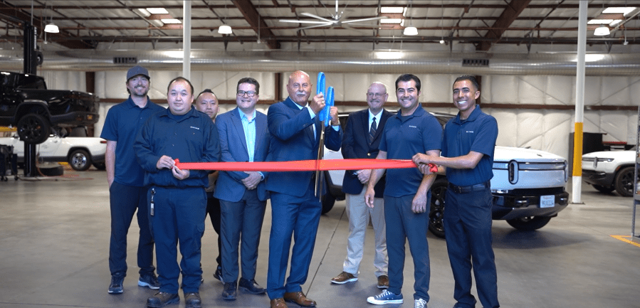 The Central Valley’s first-ever Rivian Service Center opens