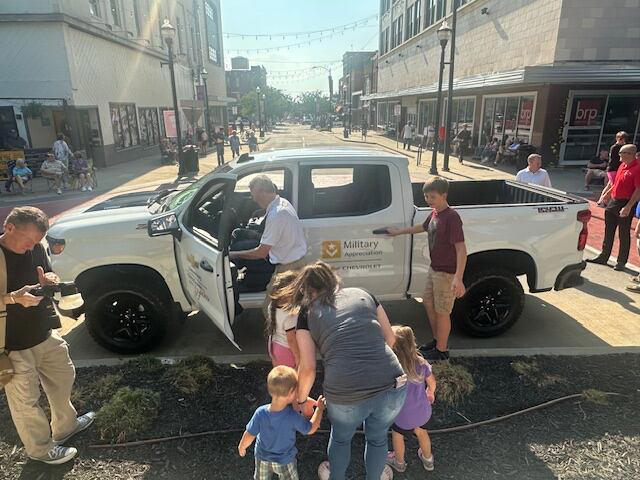 HERO HONORED: Former U.S. Marine Corporal awarded new Chevy Silverado ...