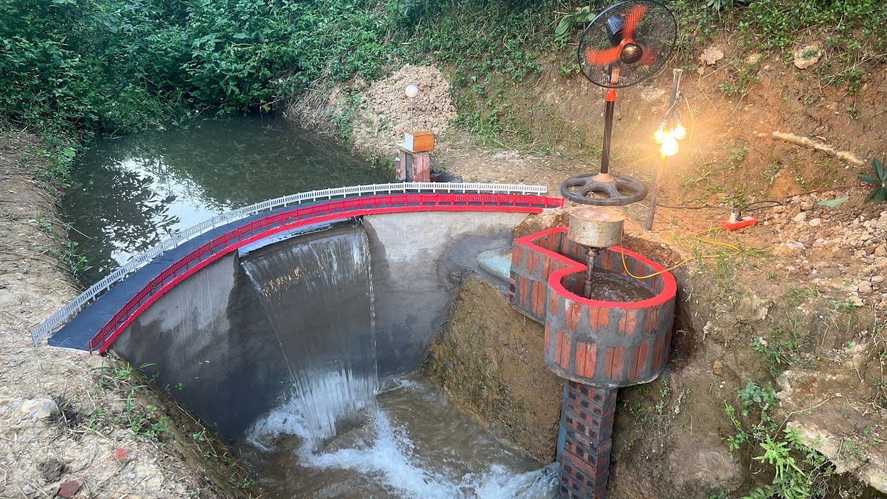 Building Mini 220V Mini Hydroelectric Plants Like a PRO!