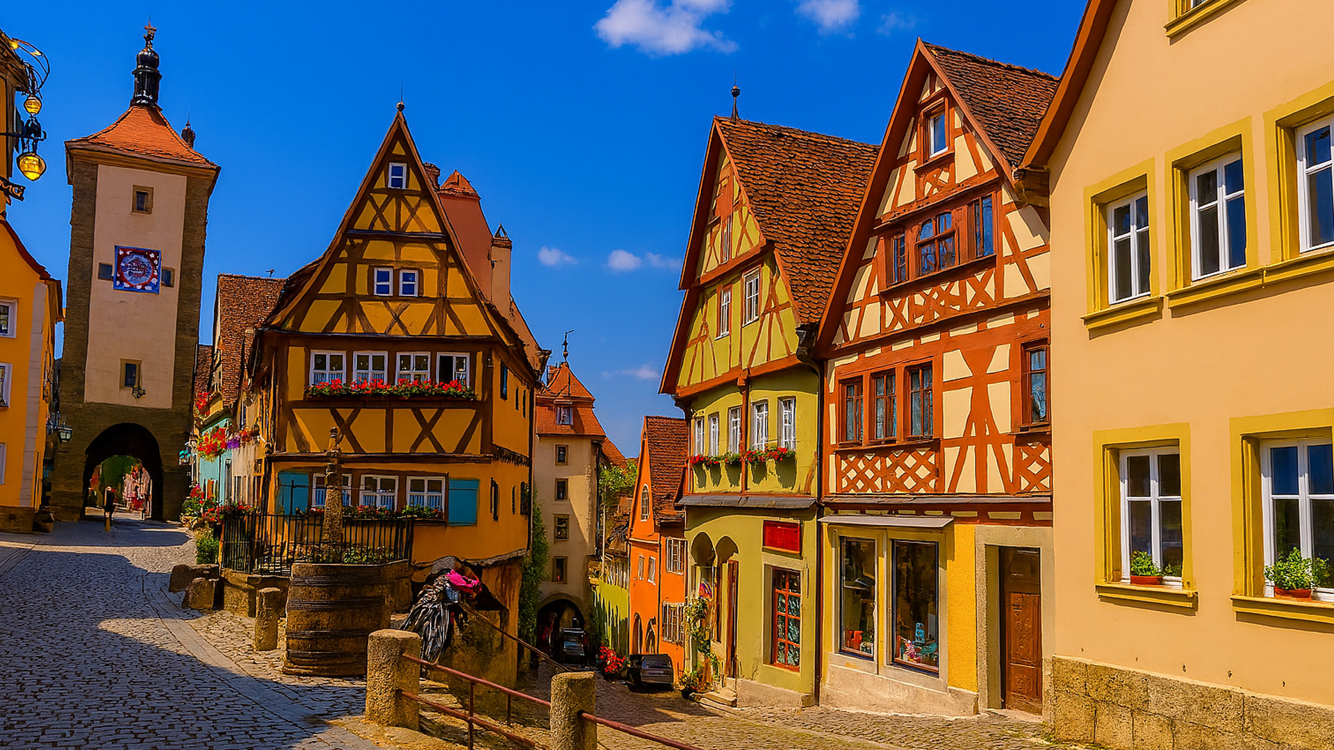 Rothenburg ob der Tauber – A Stroll Through Germany’s Medieval Gem 4K