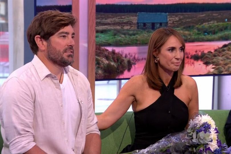Alex Jones fights tears as husband makes rare TV appearance to ...