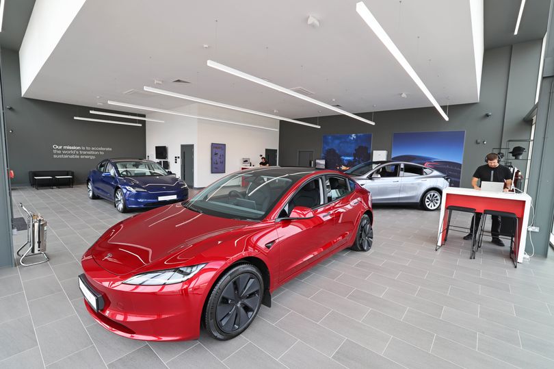 Look inside Liverpool's Tesla showroom as it opens on Edge Lane