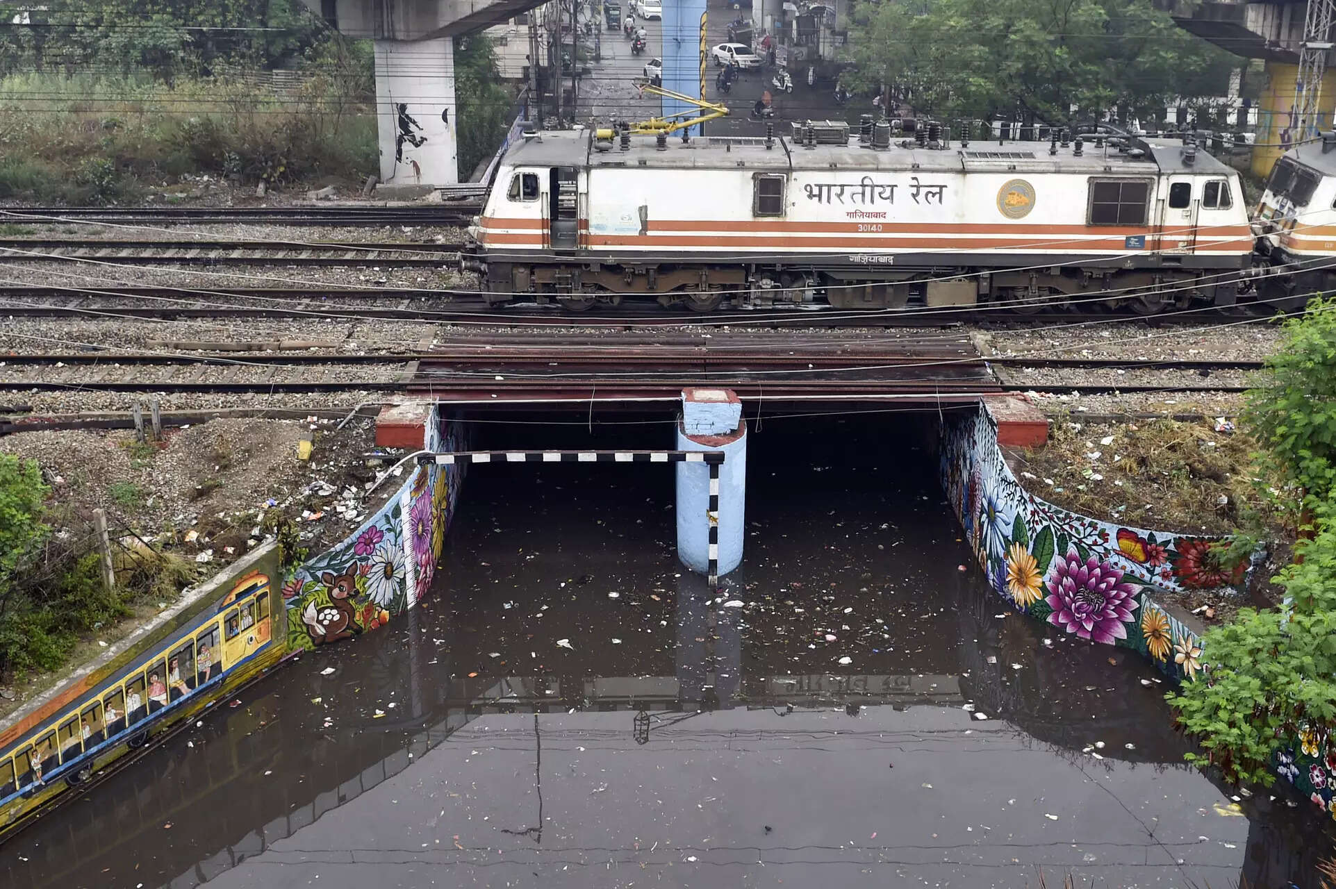 Zakira Underpass closed due to waterlogging, check alternate route amid ...