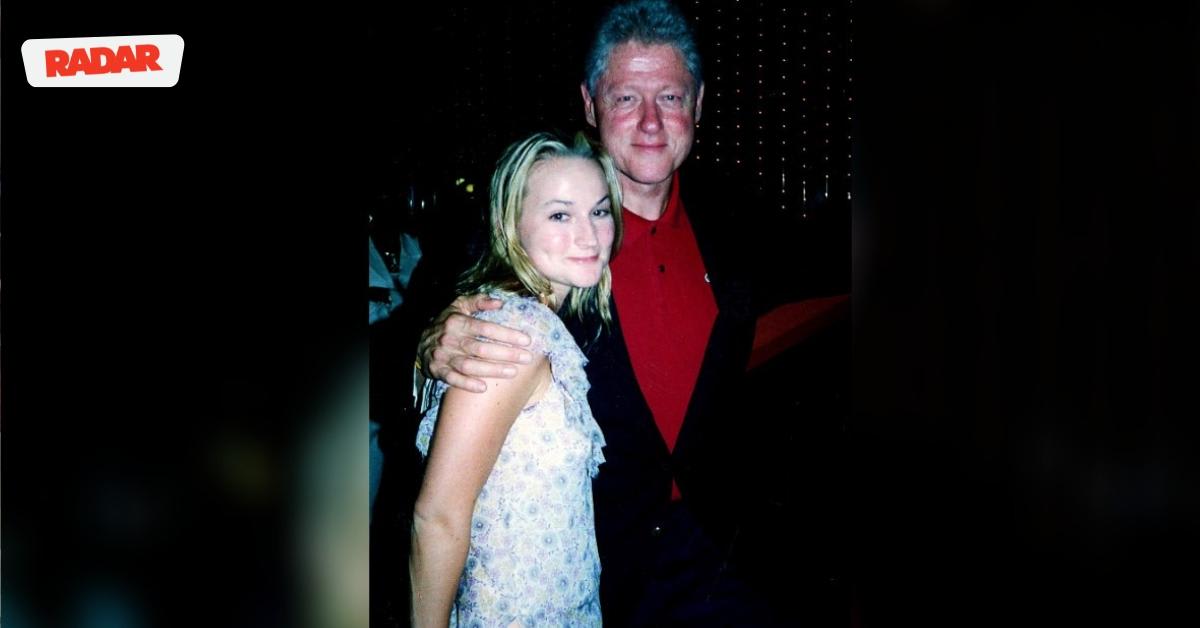 Bill Clinton gets massage from Epstein victim: Photos