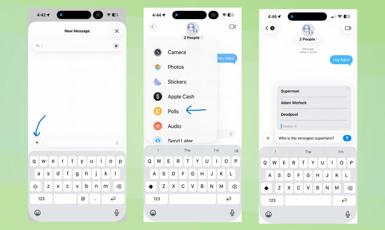 iOS 26 lets you create polls in iMessage — here's how to create your own