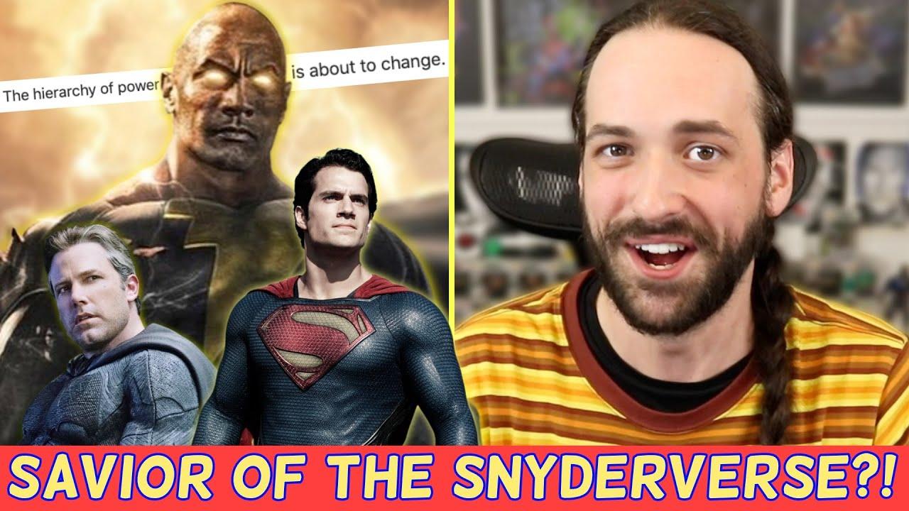 Dwayne Johnson Fighting To #restorethesnyderverse?! (the Rock | Black ...