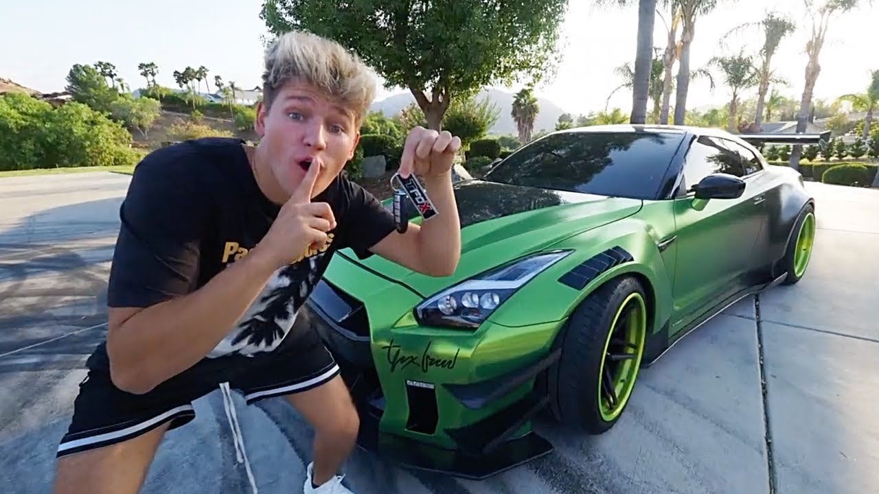STEALING Tanner Fox's 1000HP GTR!