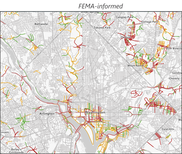 New mapping reveals D.C. region’s growing vulnerability to flood risk