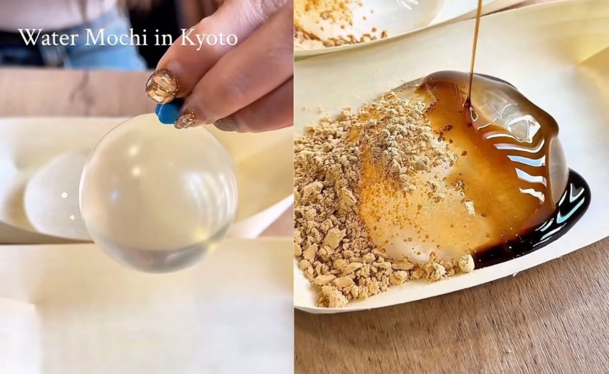 Viral Video: This Jelly-Like 'Water Mochi' From Japan Is A Visual Delight