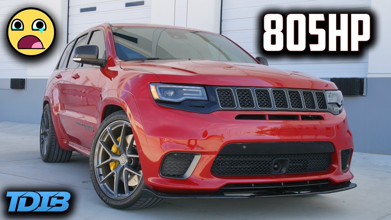 805WHP Jeep Trackhawk becomes a Terminator Cobra’s worst nightmare
