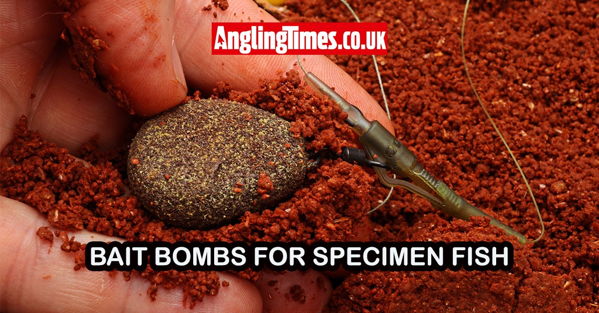 Try a bait bomb to catch more carp and barbel