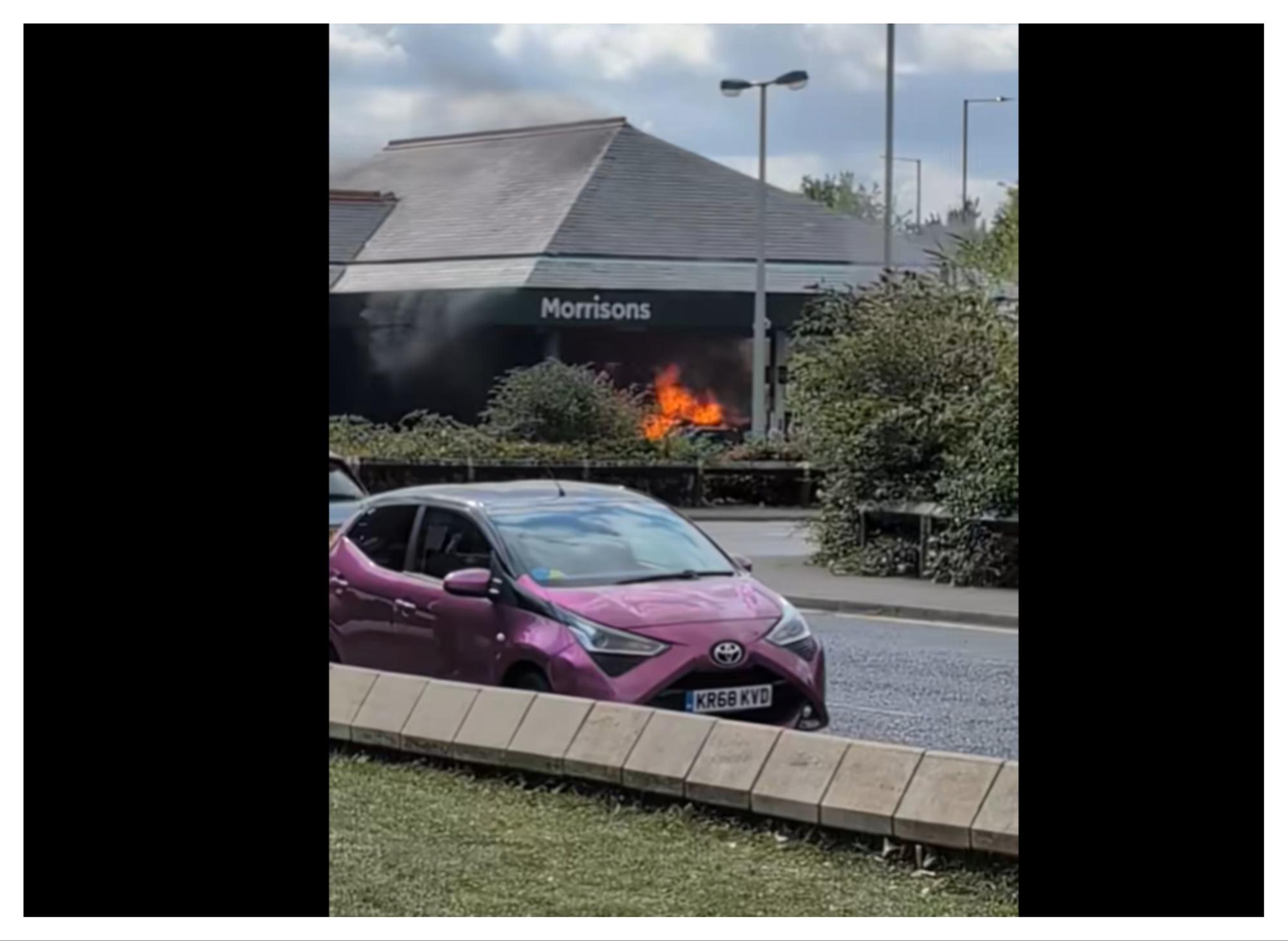 Watch: Dramatic video shows Doncaster petrol station engulfed in flames ...