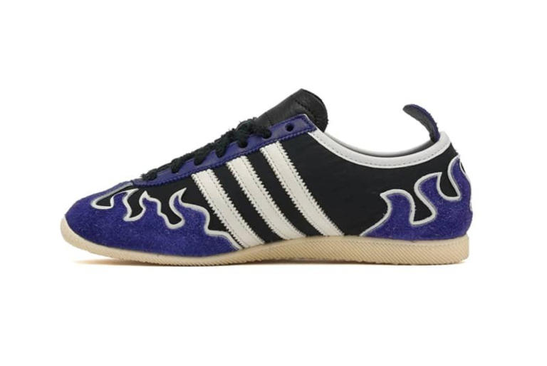 Brain Dead puts a fiery twist on the Adidas Japan Lo for new drop