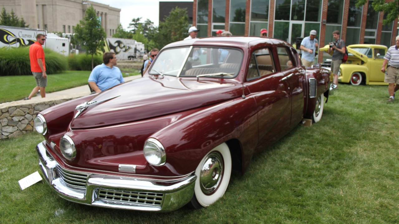 Classic cars with aviation-inspired design cues