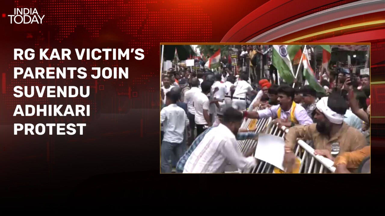 Protests rock Kolkata on RG Kar case anniversary, victim's parents join ...
